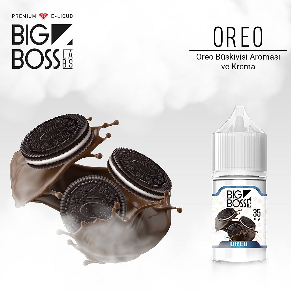 Big Boss Oreo 30 ML Salt Likit Fiyatı ve Özellikleri